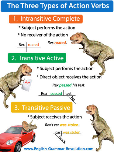 Action Verbs Show Action 